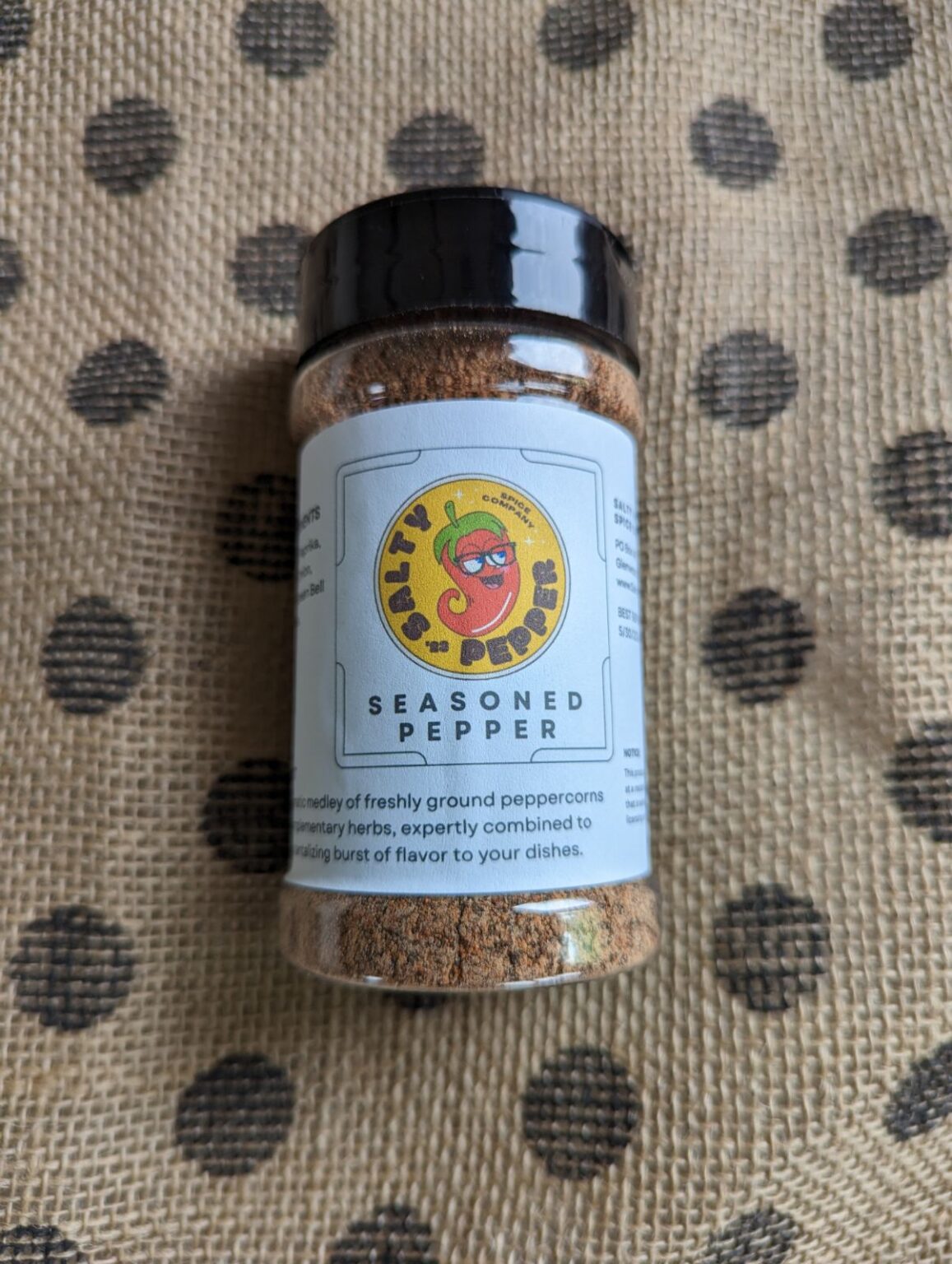 Seasoned Pepper - Salty Pepper Spice Co.